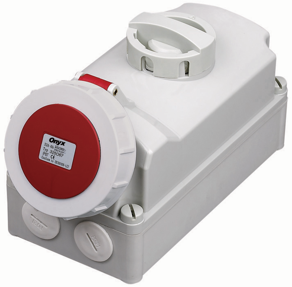 32A Switched Socket with Interlock - Surface Mounting - IP67 – Ofam ...