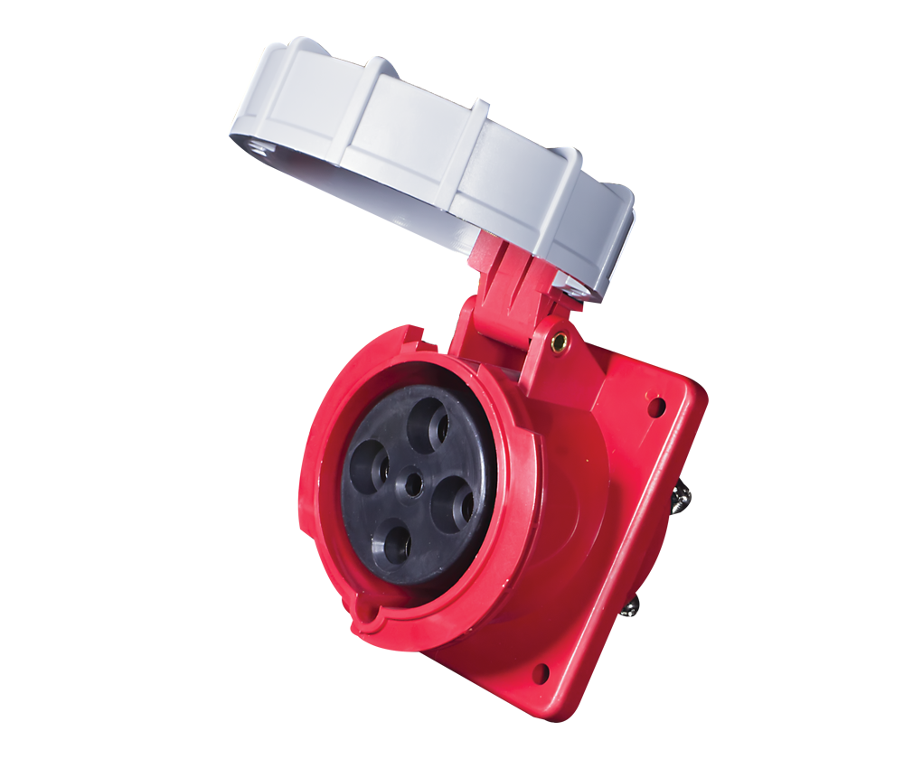 125A Sockets - Panel Mount with Flange – Ofam Electrical