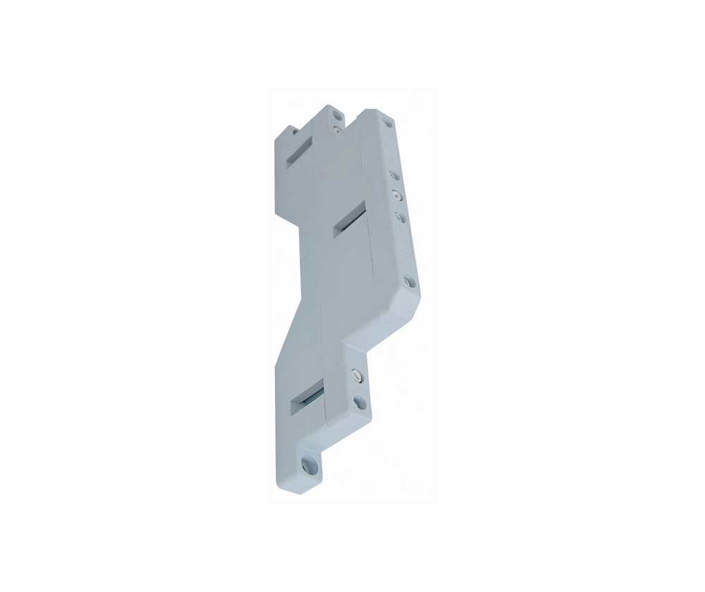 Adjustable 3 Pole Busbar Holder - Vertical, Maximum size Busbar: 30 x ...