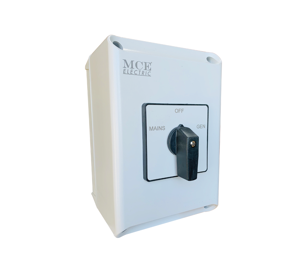 4 Pole Change Over Switch - Surface Mounting PVC IP65 – Ofam Electrical